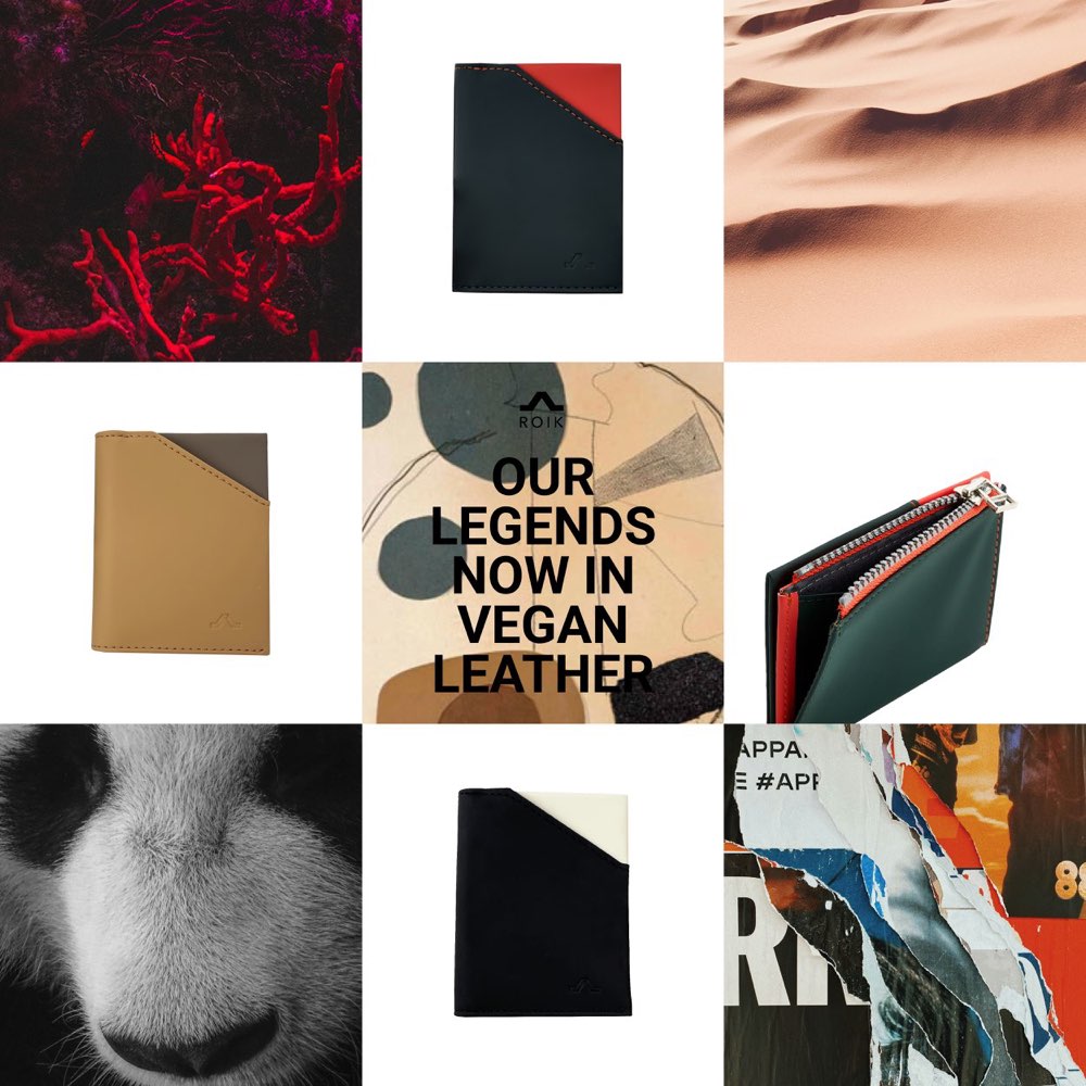 Launch of ROIK Vegan Wallets and Card Holders
