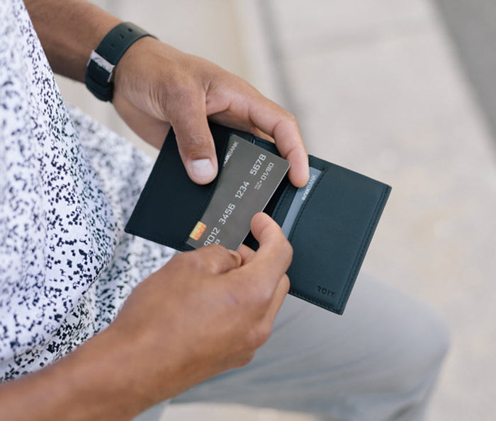 ROIK: The original Slim Wallet and The Messenger
