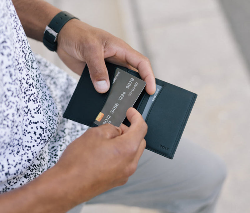 ROIK: The original Slim Wallet and The Messenger
